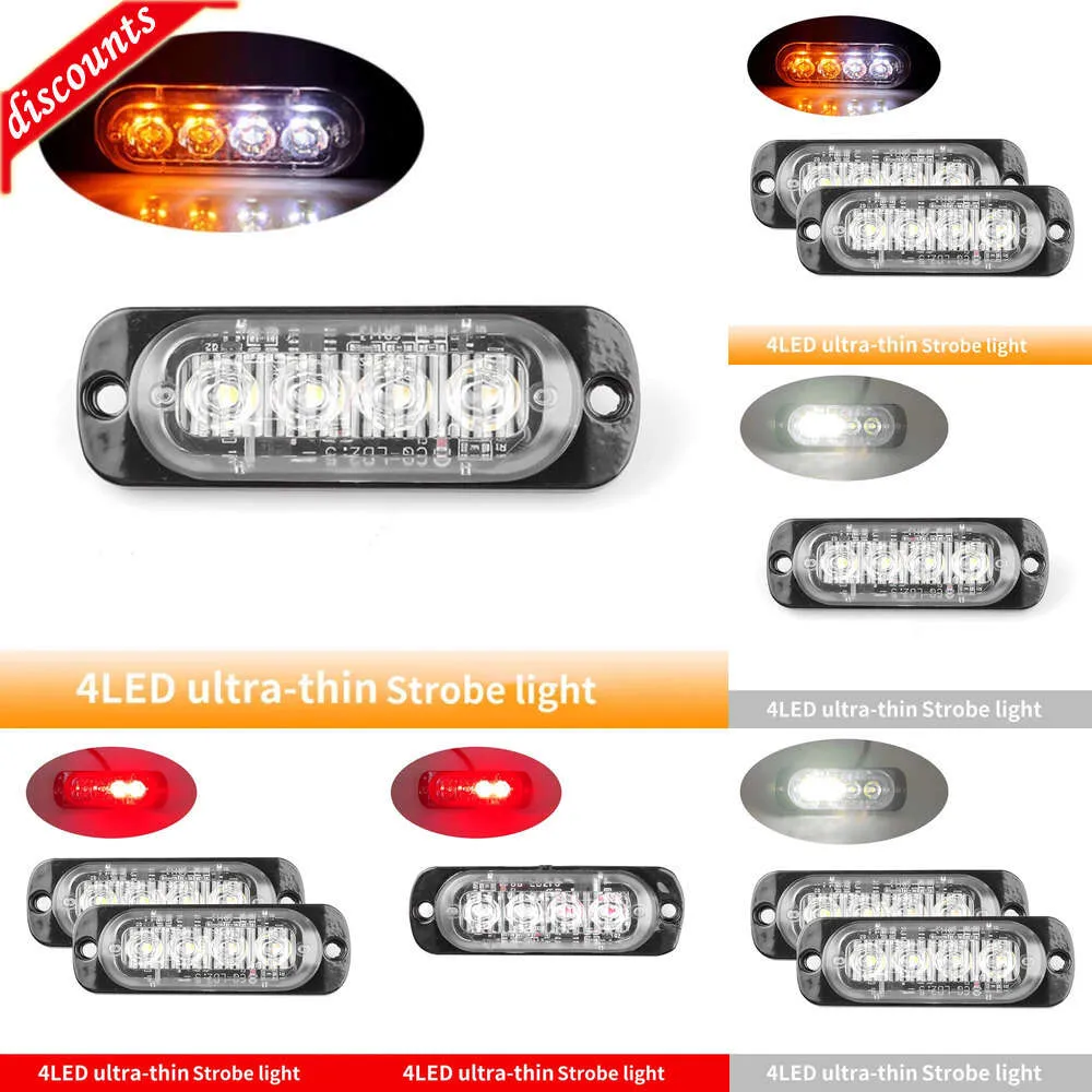 DHgate.com:New Decorative Lights 2Pcs 4LED Car Strobe Warning Light ...
