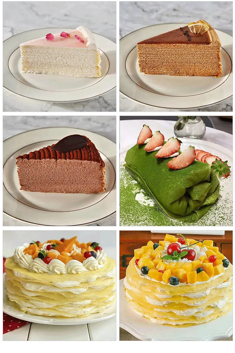 Automatic Pancake Thousand Layer Cake Maker Machine Spring Roll Wrapper ...