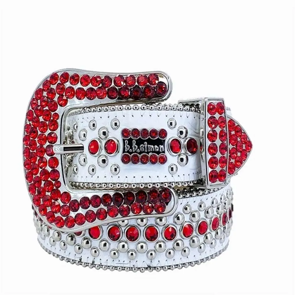 Fashion Designer Bb Belt Simon Belts For Men Women Shiny Diamond Belt ...