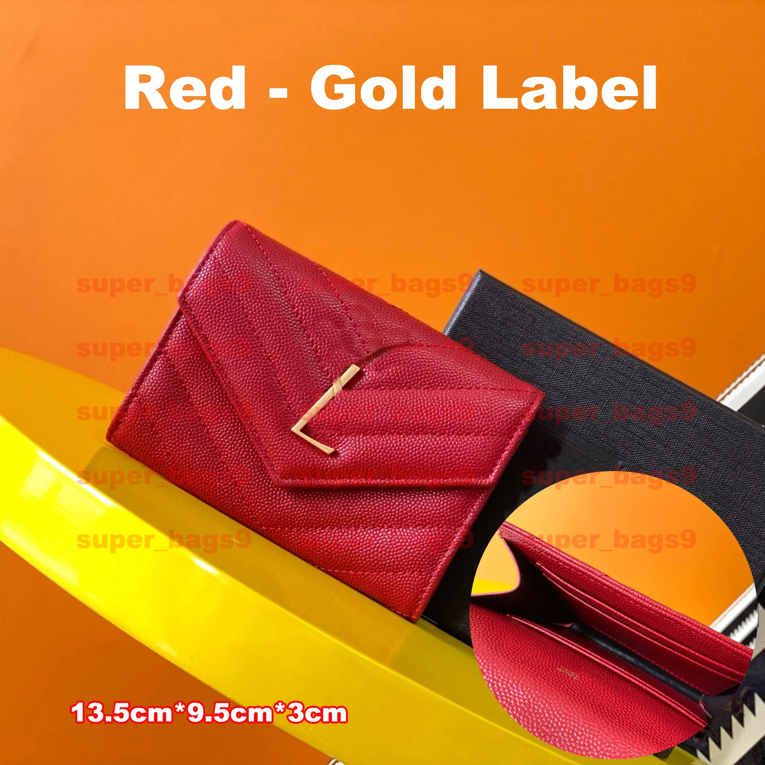 Cassandre Matelasse Small Envelope Wallet In Genuine Leather For Women, Designer Mini Wallet ...