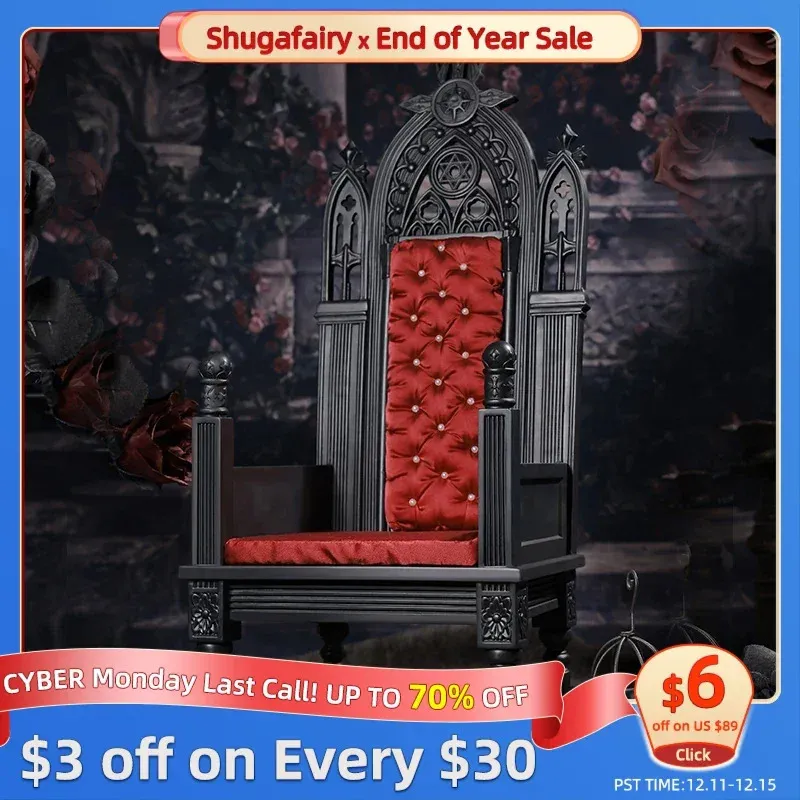DHgate.com:Resin Doll Chair 1/6 BJD Furniture, Gothic European Pattern ...