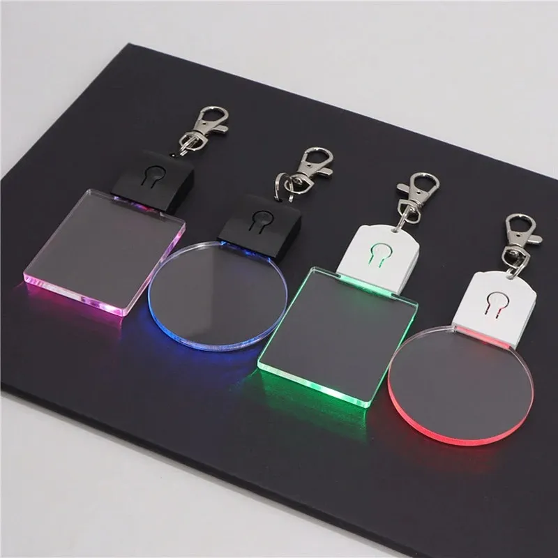 Led 3D Acrylic Keychains RGB Colorful Night Light... From Cl2019017, $2 ...