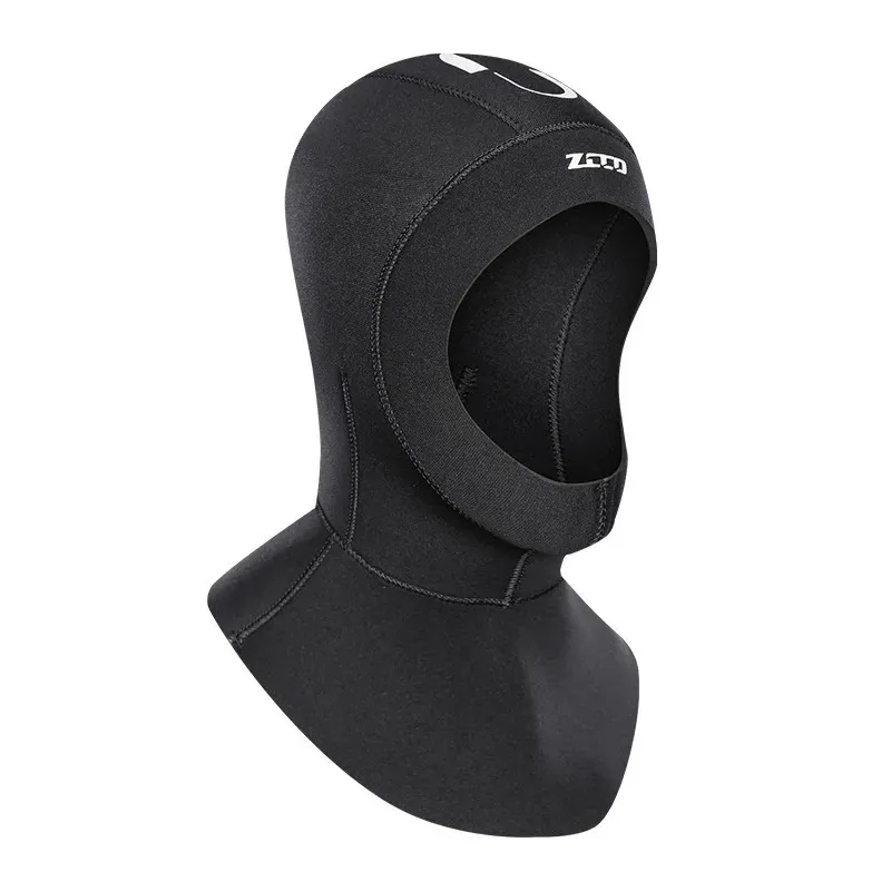 Neoprene Wetsuit Diving Hood 3MM 5MM for Men Women Thermal Swim Cap for ...