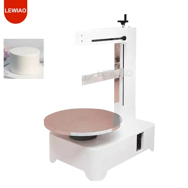 Icing Spreader Semi Automatic Birthday Cake Cream Coating Machine Cake ...
