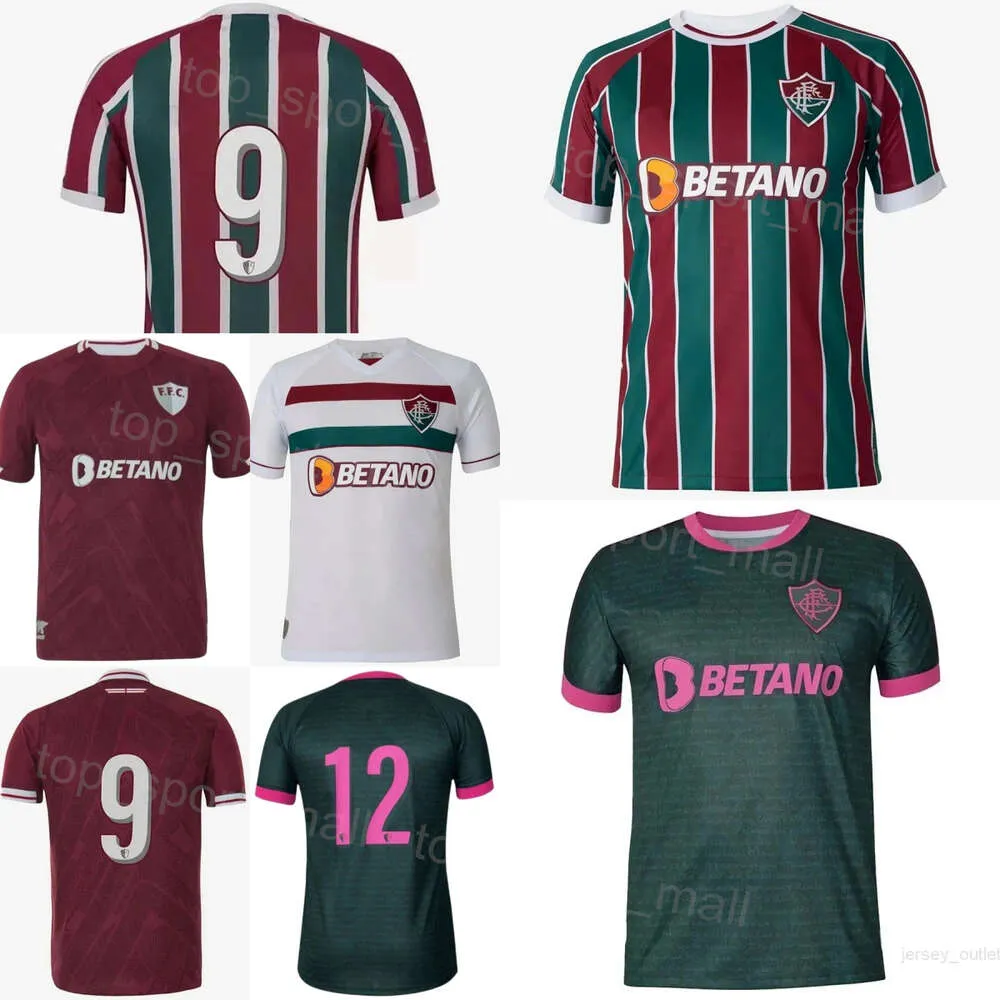 Equipo Del Club 23 24 Hombres Fútbol Fluminense Jerseys 4 Marlon 12 Marcelo 23 Guga 8 Martinelli ...