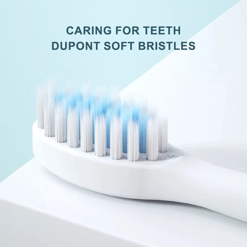 Rechargeable Sonic Pulse Toothbrush with 6 Speeds, Timer, 4 Brush Heads ...