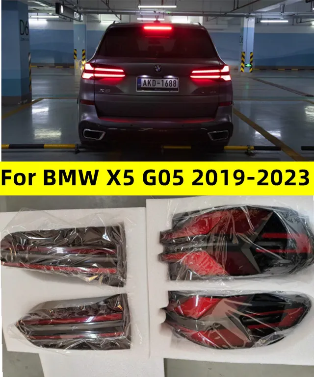 G05 LED Tail Light Assembly For BMW X5 X5 Dynamic Tail Lights 2018 2024 ...