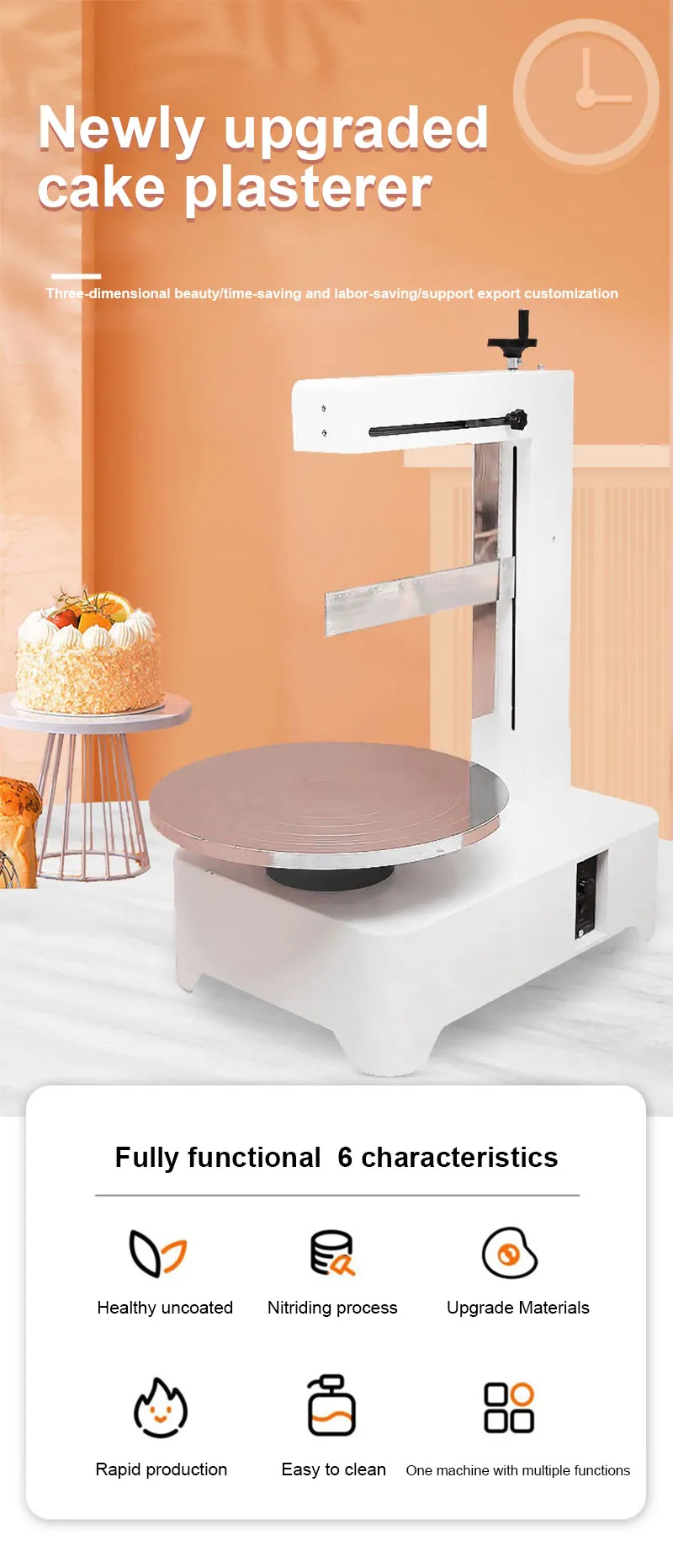 Semi Automatic Cake Spreading Machine Cream Coating... From Iris321 ...