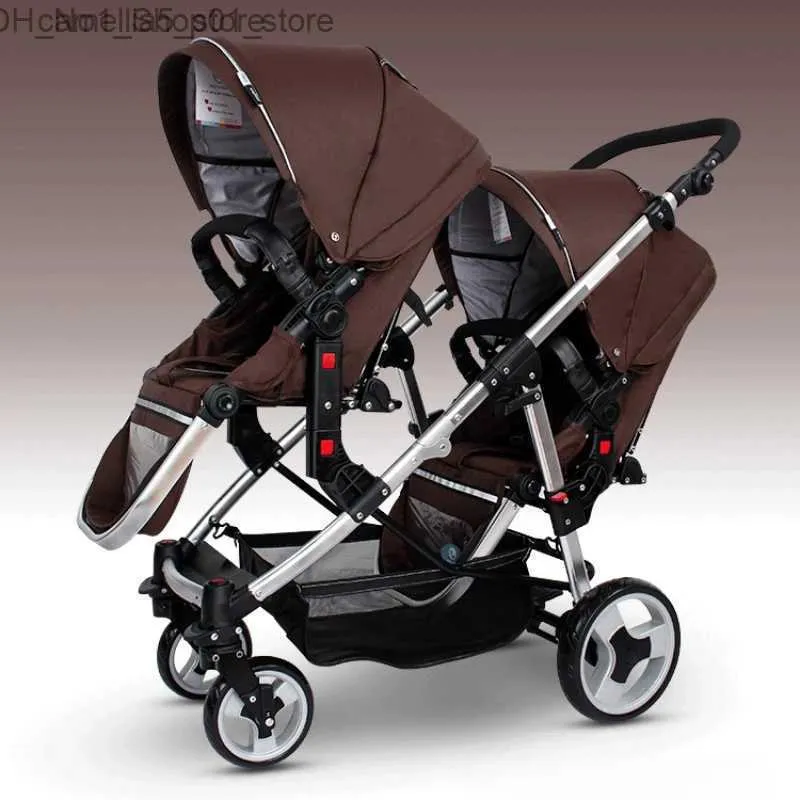DHgate.com:Foldable Twin Baby Stroller with Shock Absorber, Second High ...