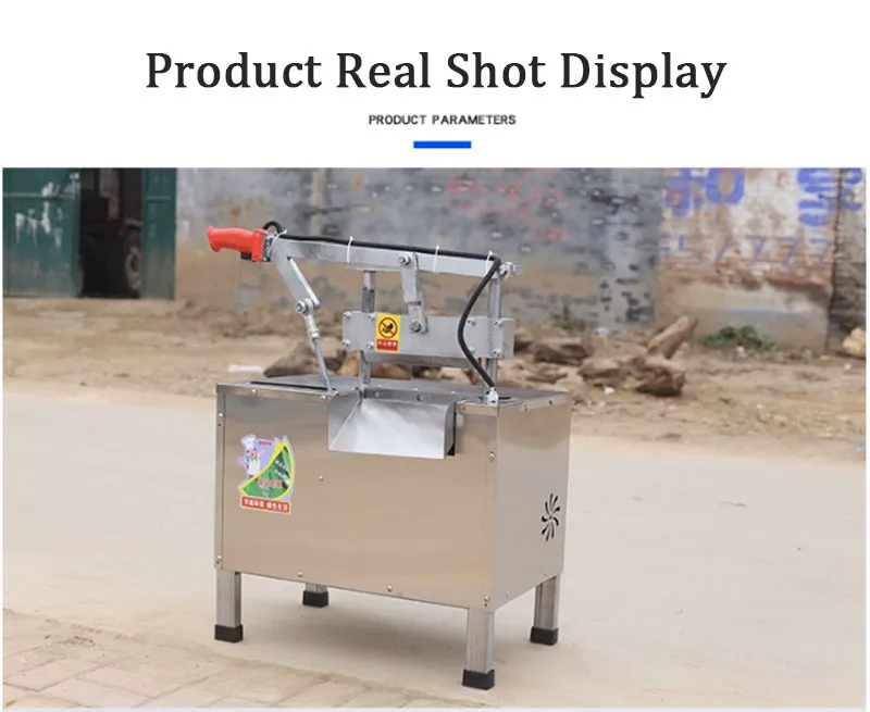 Commercial Stainless Steel Pig Sheep Ribs Bone Chopper Cutting Machine ...