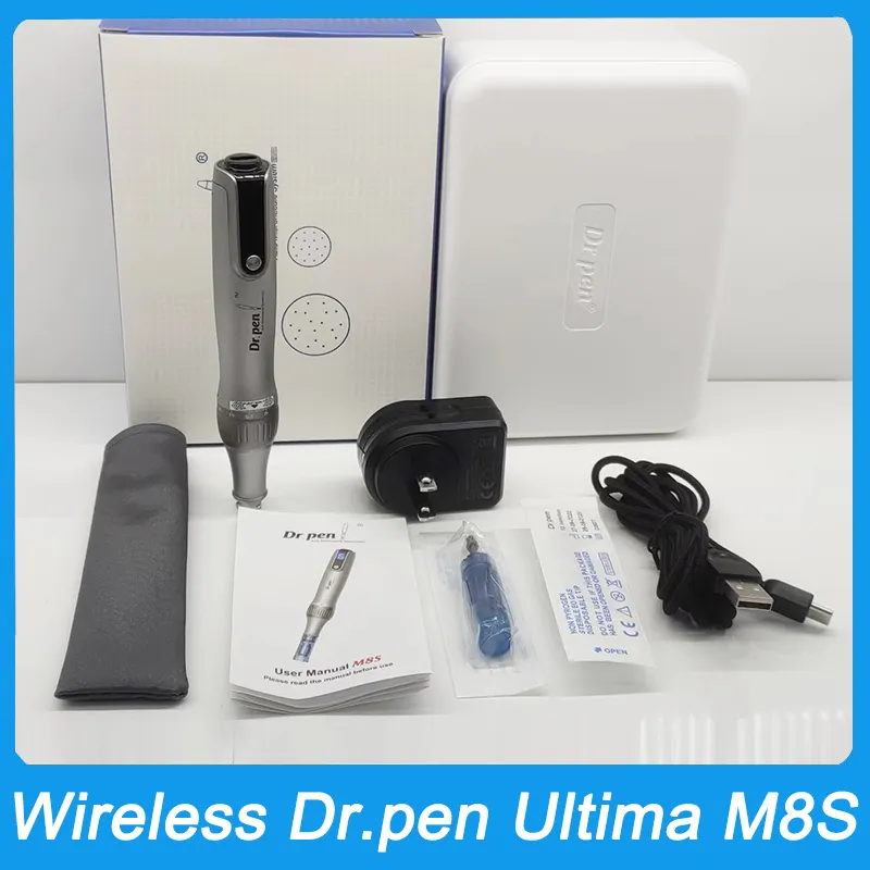 Electric Microneedle Pen M8S - Professional Skin Rejuvenation, Hair ...
