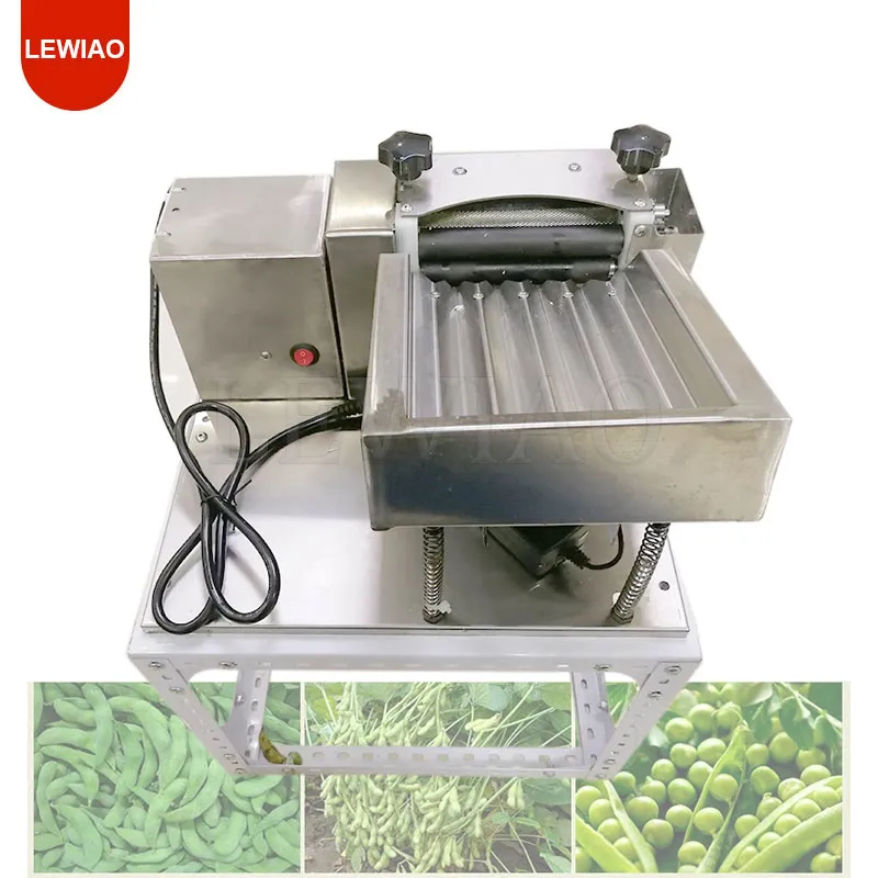 Electric Edamame Sheller: Commercial Green Bean Pea Shelling Machine ...