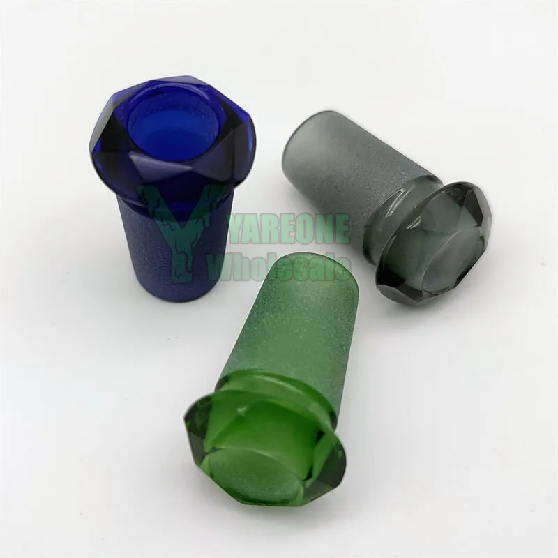 Colored Faceted Glass Reducer Low Profile Reduction Adapters 14mm To ...