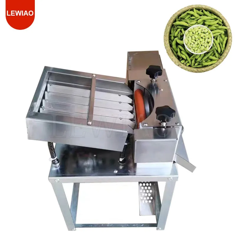 Electric Edamame Peeler Machine 220V Commercial Soybean Sheller For ...