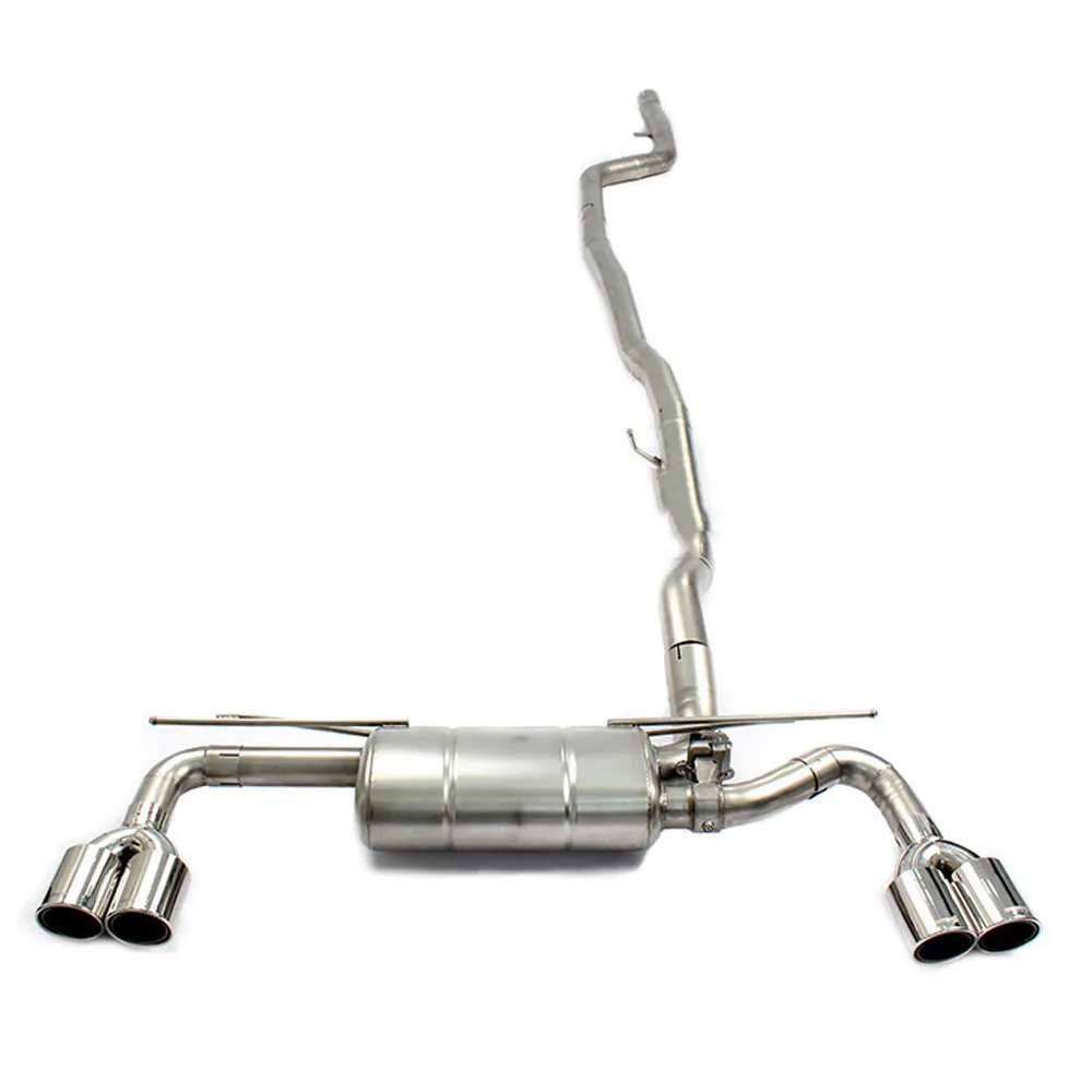 Stainless Steel Cat-back Exhaust System for BMW 5 Series G30 G38 B48 18 ...
