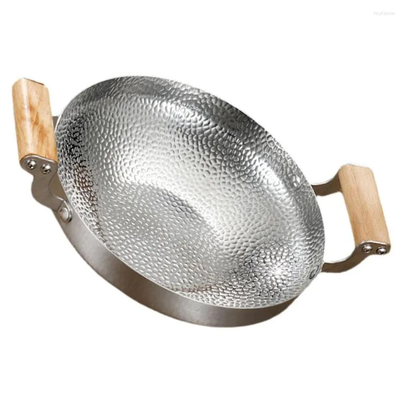 DHgate.com:Stainless Steel Individual Small Dry Wok Korean Pot for ...