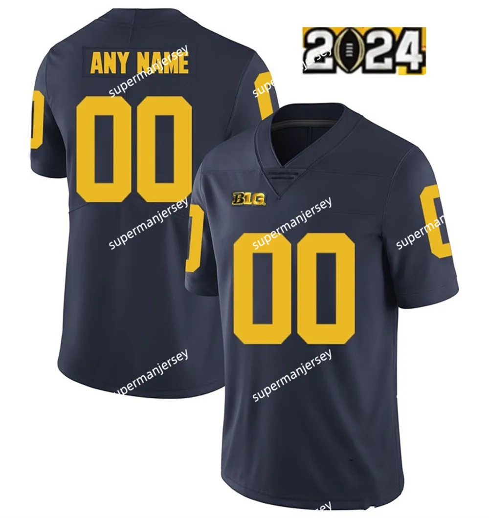 Roman Wilson 2024 Rose Bowl Michigan Football Jersey Cornelius Johnson ...