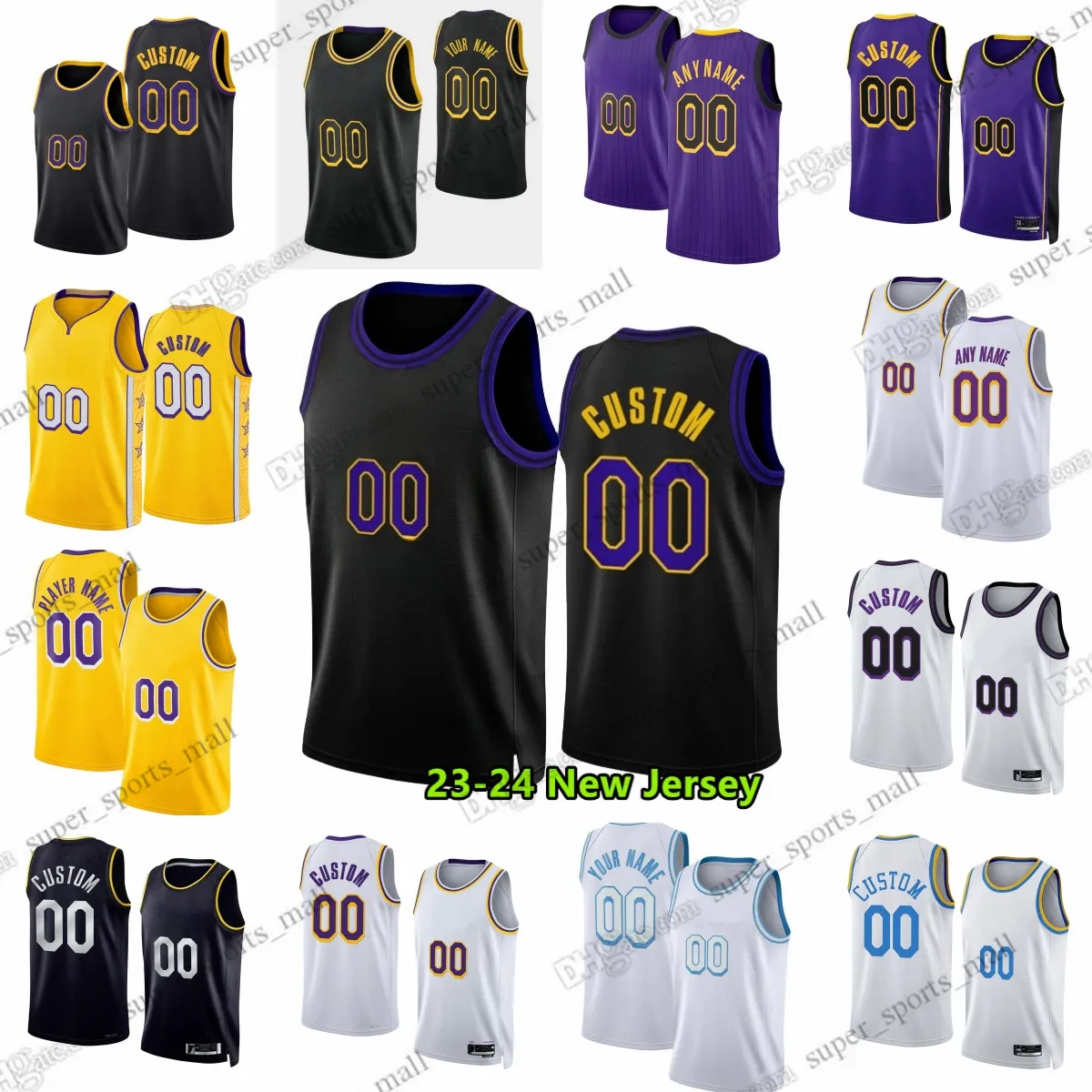 Custom 2024 Basketball Jerseys: James, Davis, Russell, Hachimura ...