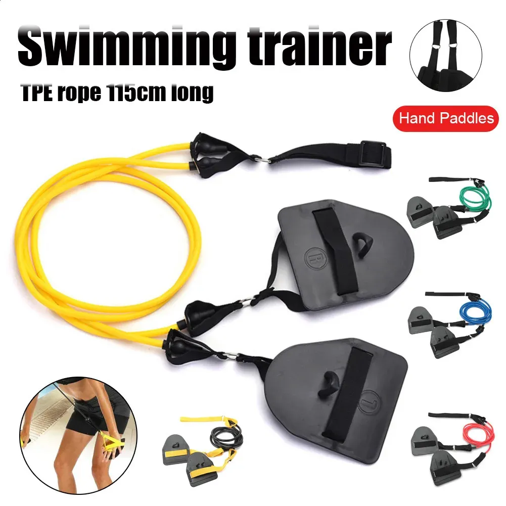 DHgate.com:2060lb Bungee Fitness Swimming Resistance Band, Hand Webbed ...
