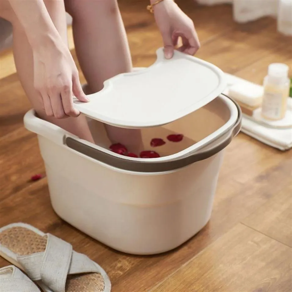 DHgate.com:Portable Plastic Foot Bath Spa Massage Bucket Washing Basins ...