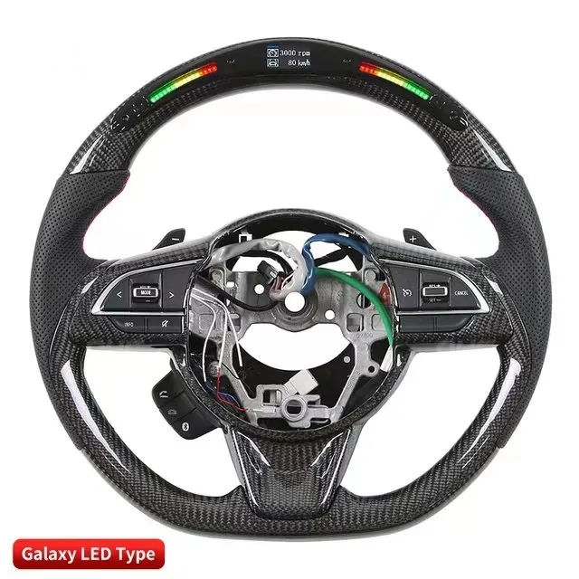 DHgate Real Carbon Fiber Racing Steering Wheel for Suzuki Swift Sport Automobiles Motorcycles