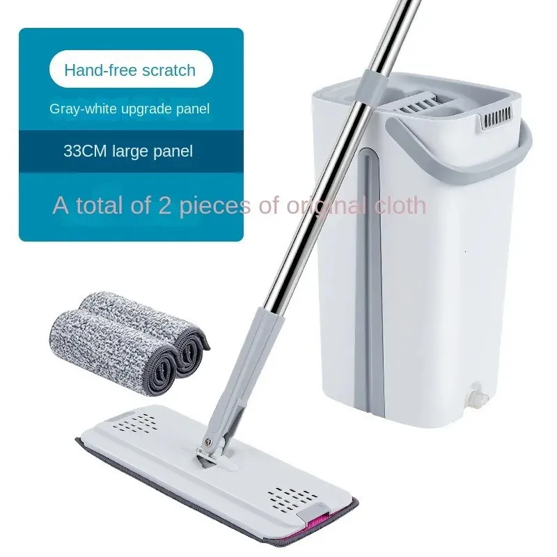 DHgate.com:Hands-Free Flat Mop and Bucket Set for Professional Domestic ...