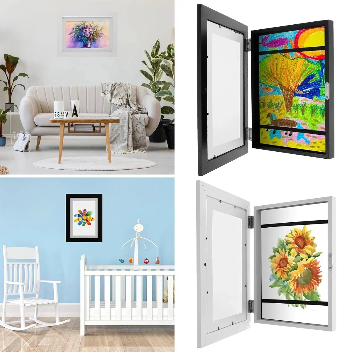 DHgate.com:Front Open Display Frames for Kids Art | Home & Office Decor ...