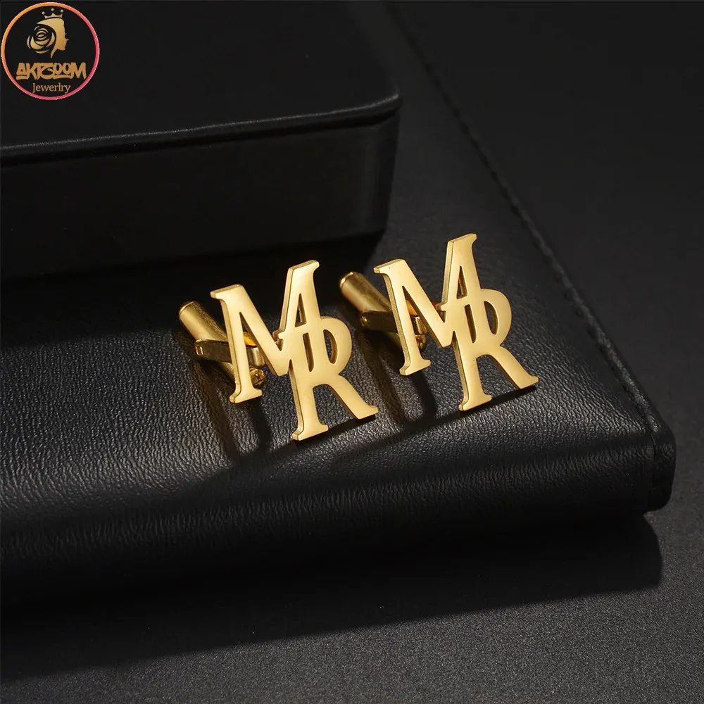 Customized Pendants & Custom Cufflinks: Personalized Gold Stainless ...