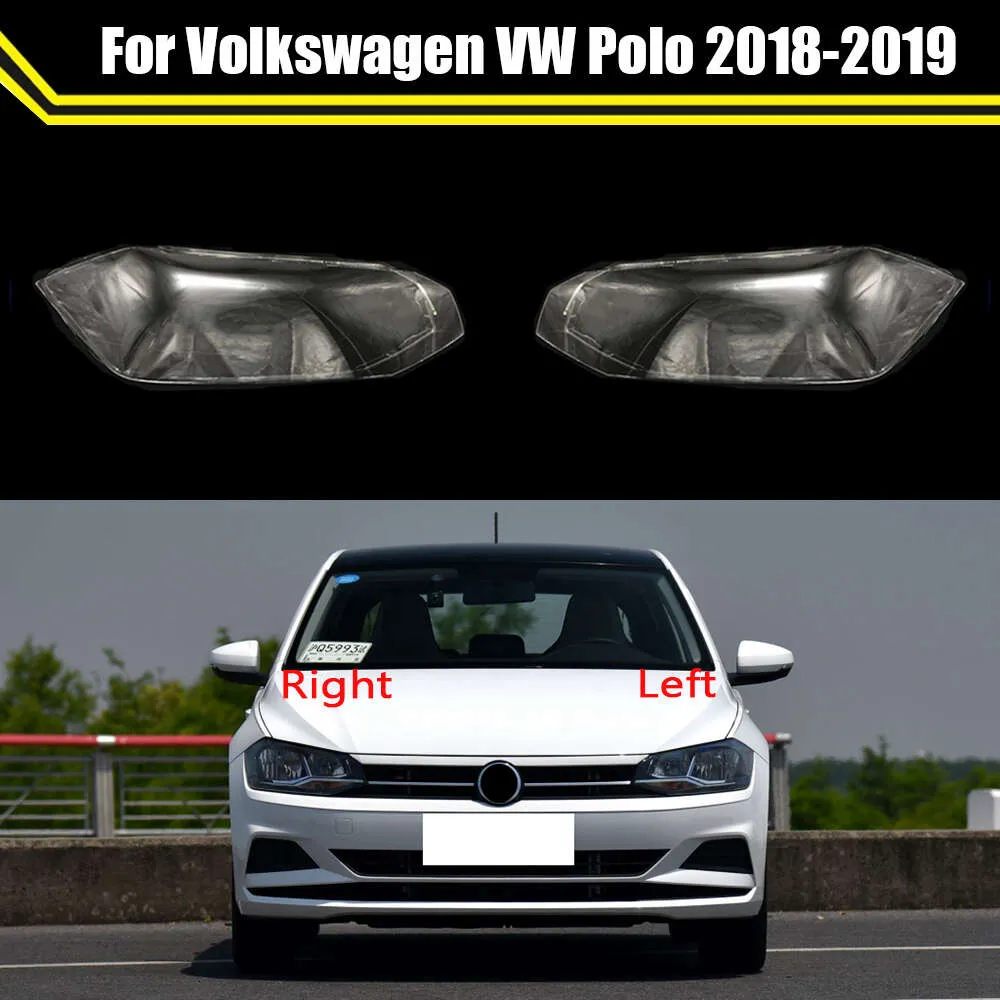 DHgate.com:VW Polo Headlight Cover Lens, Crystal Clear Headlamp Shell ...