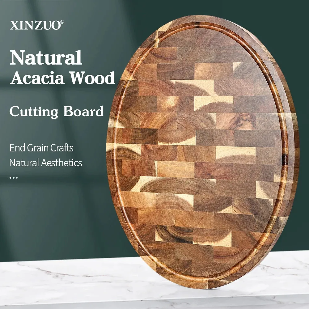 DHgate.com:Acacia Wood End Grain Cutting Board, Butcher Block Meat ...