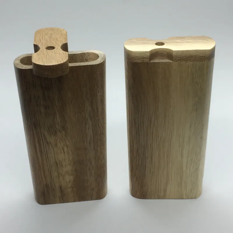 Portable Wood Dugout Pipe Storage Box With Innovative Design Shungite ...