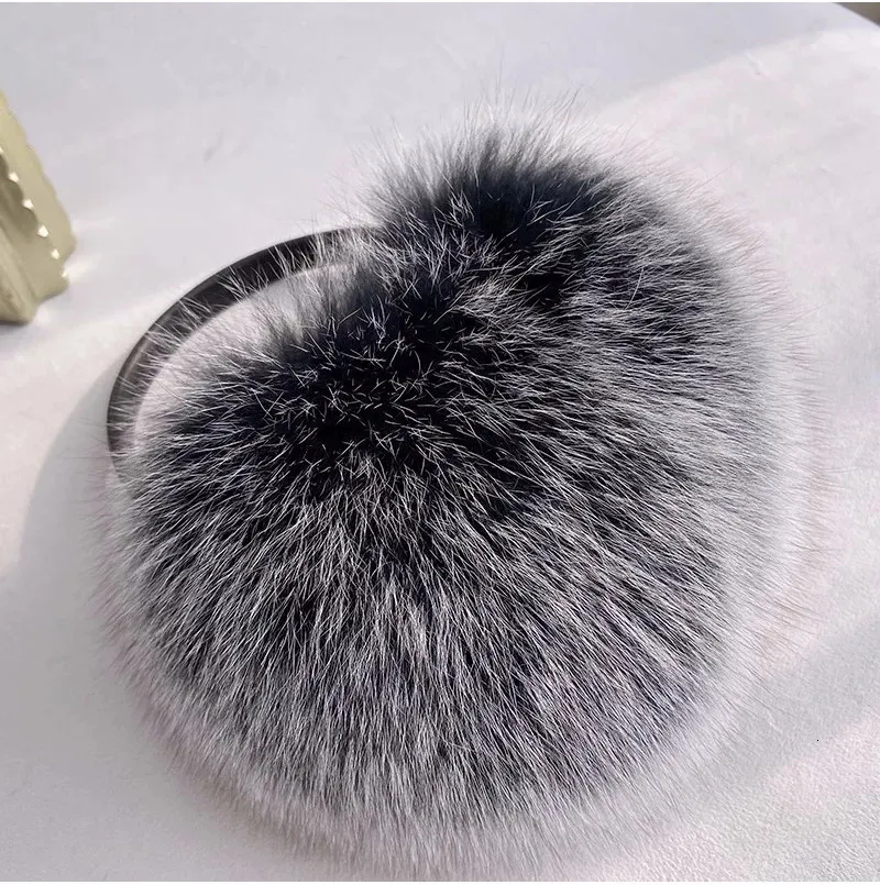DHgate.com:Ear Muffs Fashion Women Fluffy Real Fox Fur Earmuffs Winter ...