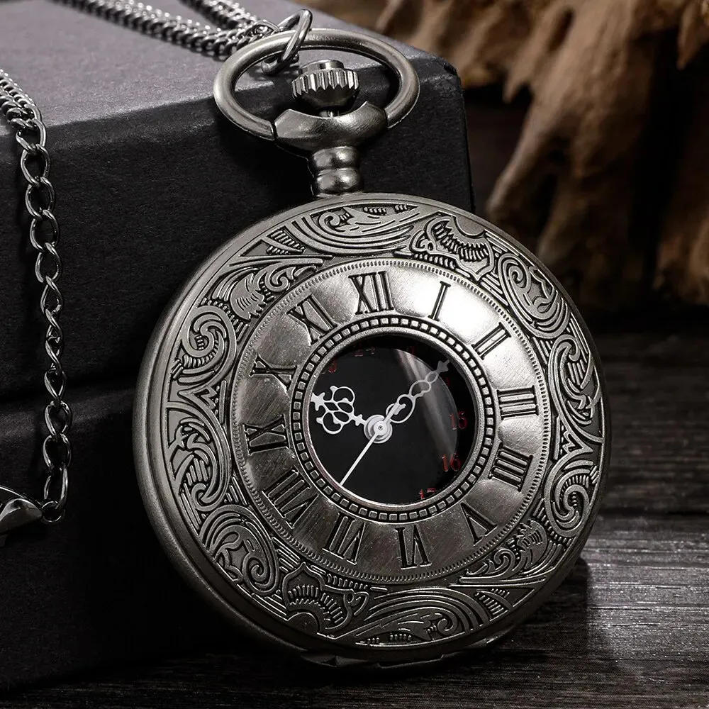 DHgate.com:Steampunk Pocket Watch Necklace - Vintage Quartz Pendant ...