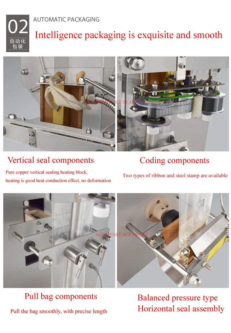 Sachet Water Filling Sealing Machine Automatic Liquid Self Priming ...