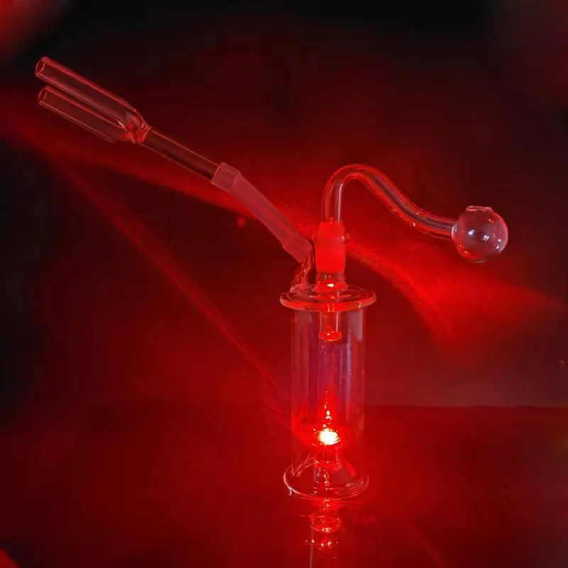 LED Glass Oil Burner Bong Hookah Kit: Snuff Snorter, Sniffer Matrix ...