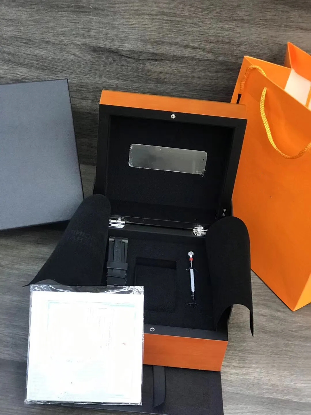 DHgate.com:Designer Watch Cases - Luxury Black Storage Box, Gift Case ...