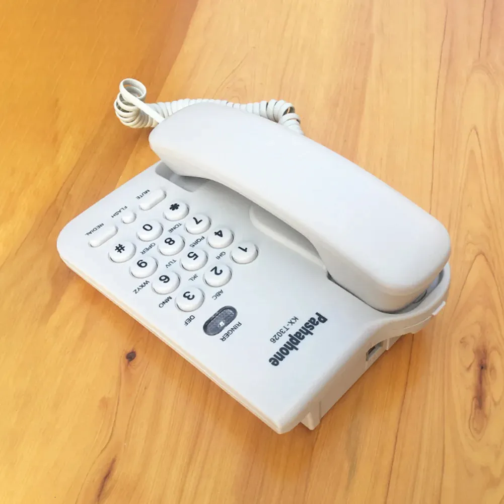 Table Telephone Mini Portable Corded Phone Wall Mounted Business ...