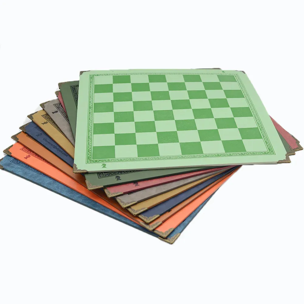 Chessboard PU Leather Waterproof, Rollable, Non Slip Chess Mat For Kids ...