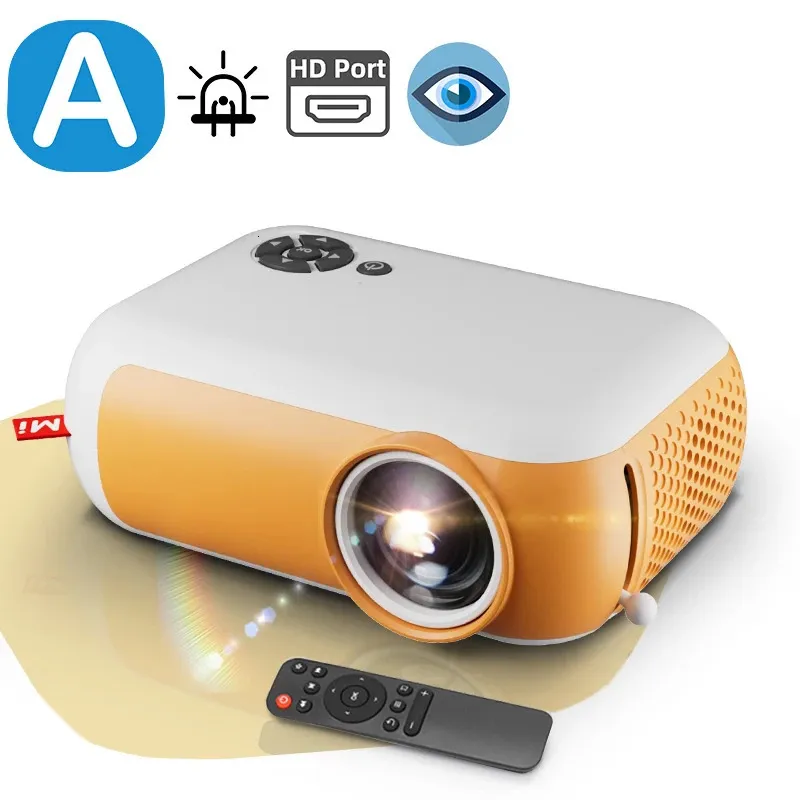 AUN A10 Mini Projector: Portable Home Theater Projector w/ Smart TV Box ...
