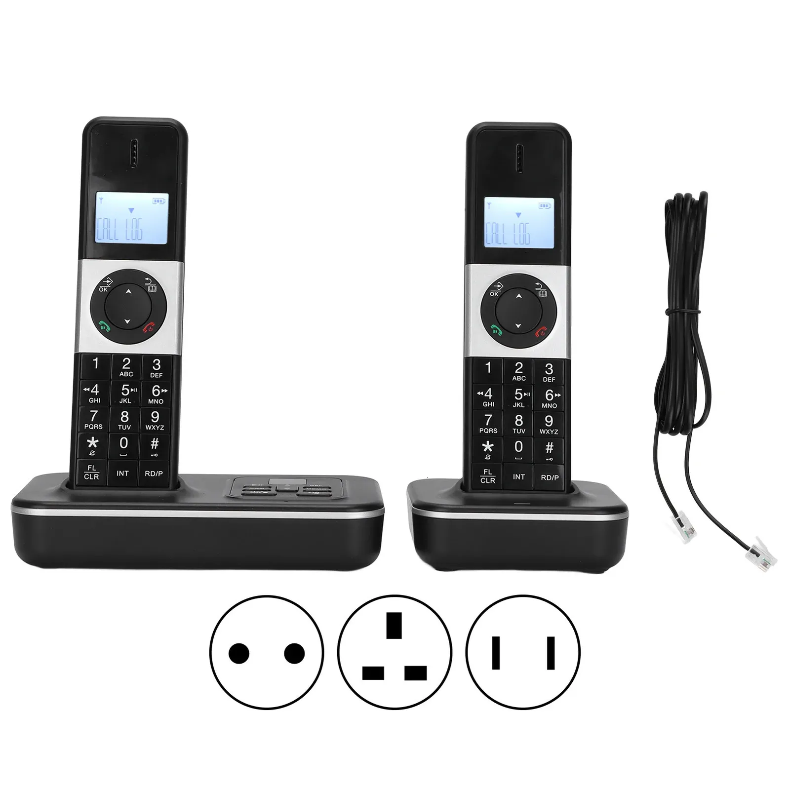 Teléfono Inalámbrico Digital: Teléfono En Casa Con Funciones De ...