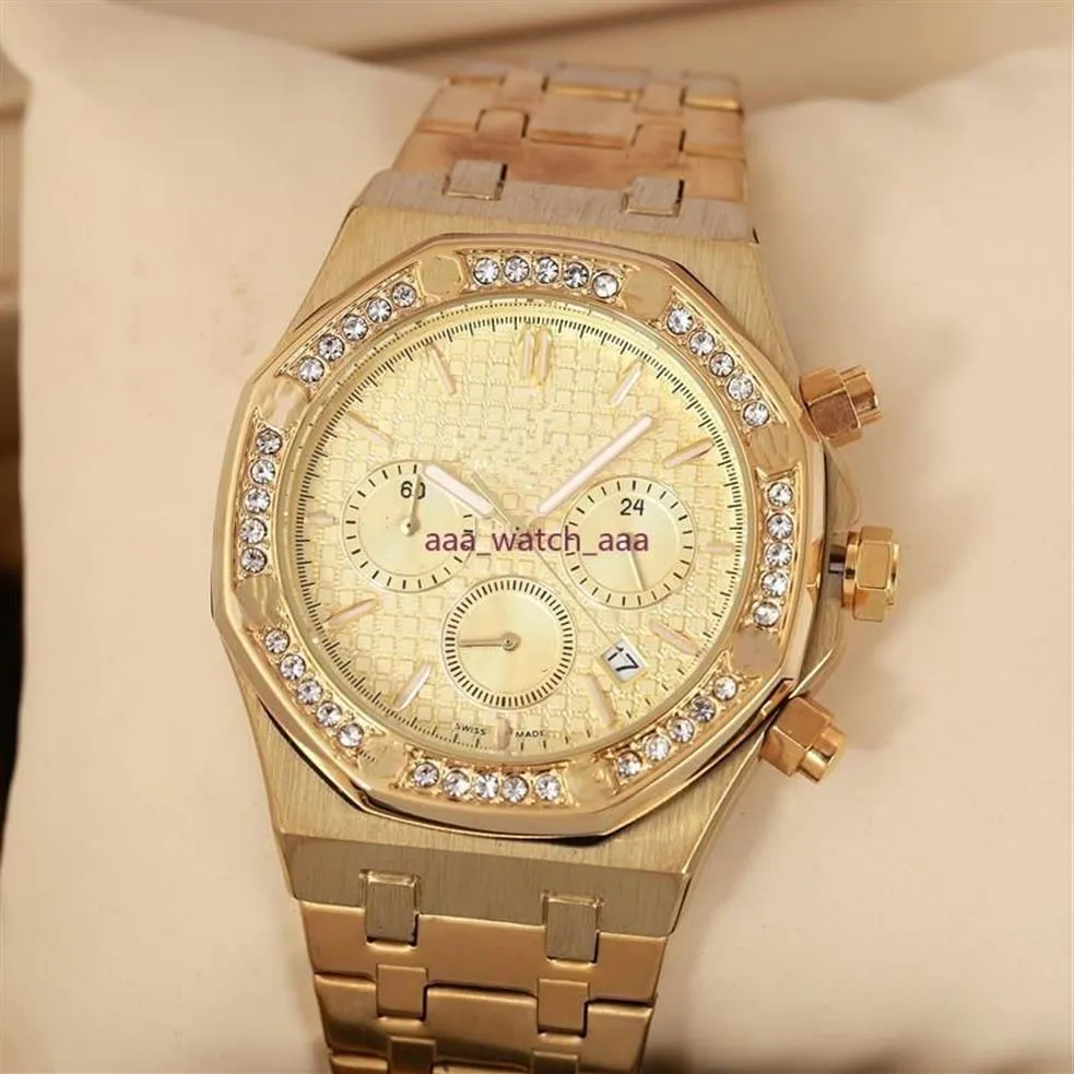All The Subdials Work Leisure Crime Watch Stainless Steel Quartz Watch ...