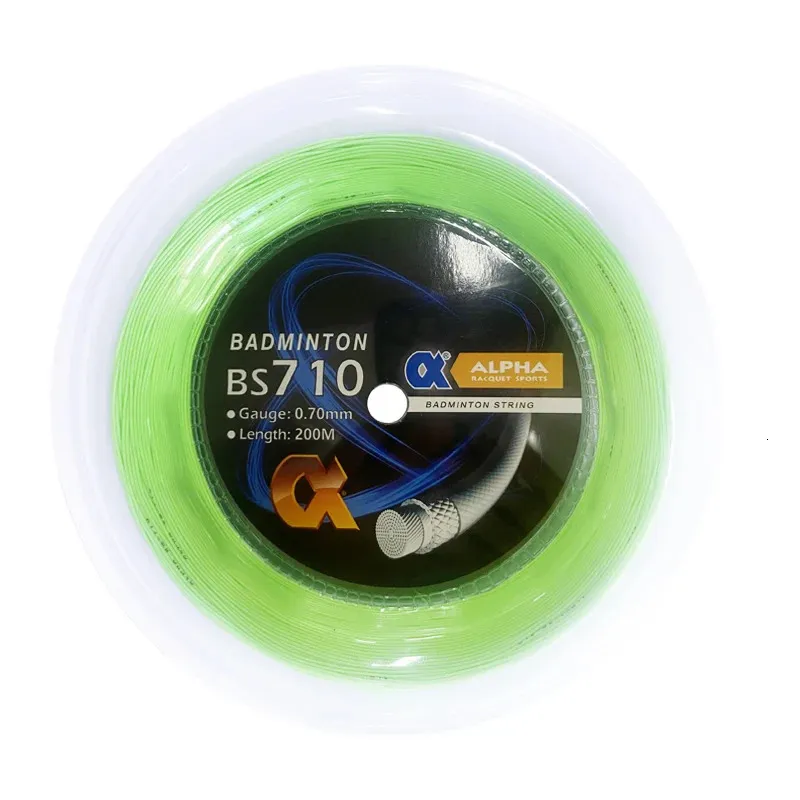 BS710 Green Badminton String, 200m Reels Training 28 Pounds, Tennis ...