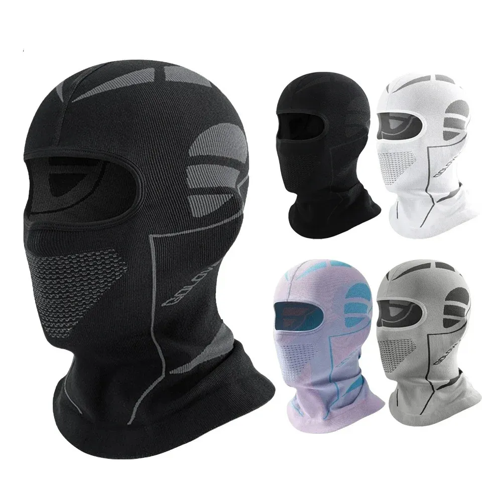 Cycling Caps Masks Winter Face Mask Balaclava Fleece Thermal Windproof ...