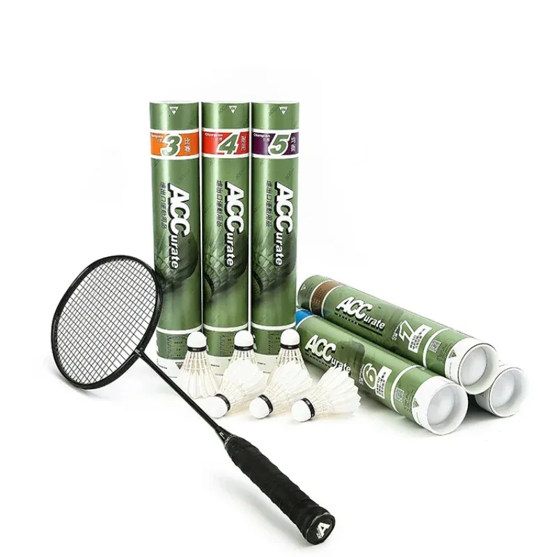 Badminton Shuttlecocks 1 Tube Speed 73 /74 /75 Badminton Shuttlecock ...