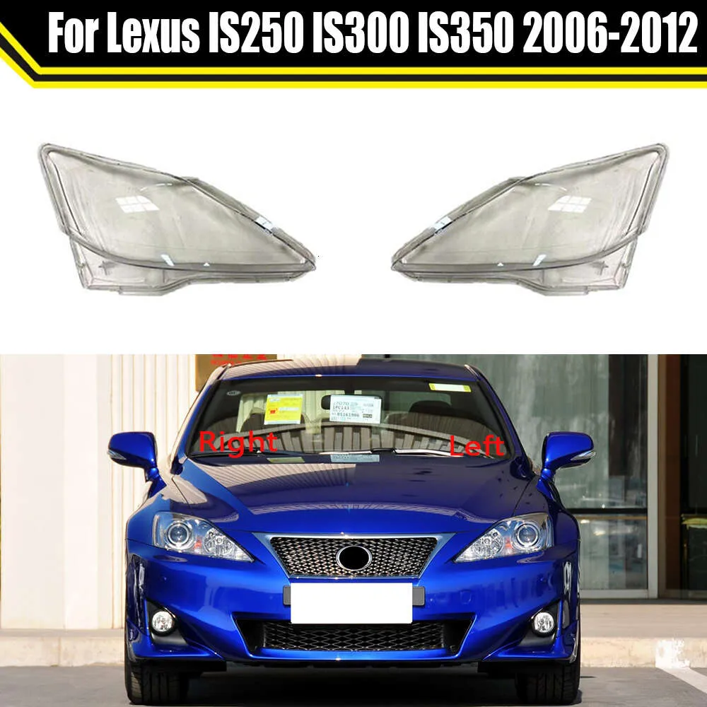 For Lexus IS250 IS300 IS350 2006-2024 Custom Headlight Covers Clear ...