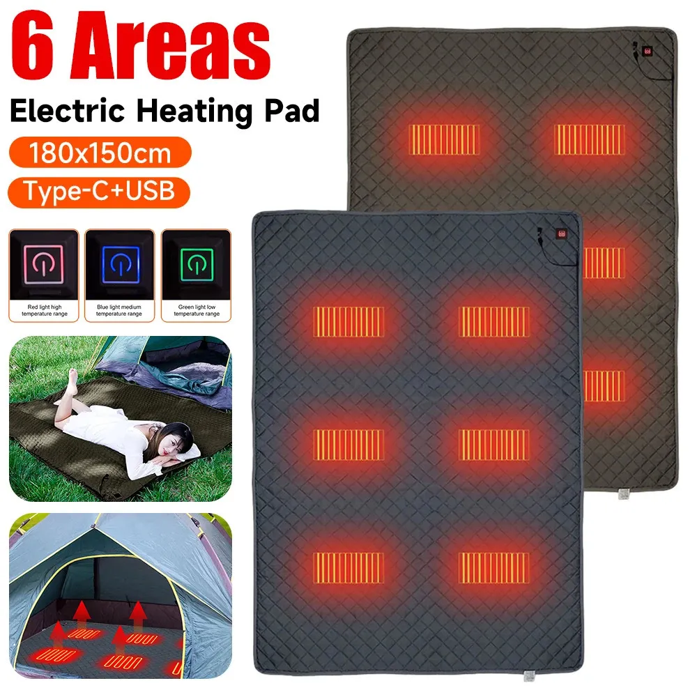 DHgate.com:USB Electric Heating Blanket - Soft Fleece Outdoor Camping ...