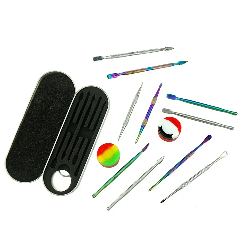 Titanium Nail Dab Rig Set: Portable Dabbing Tools For Wax Pen, Quartz ...