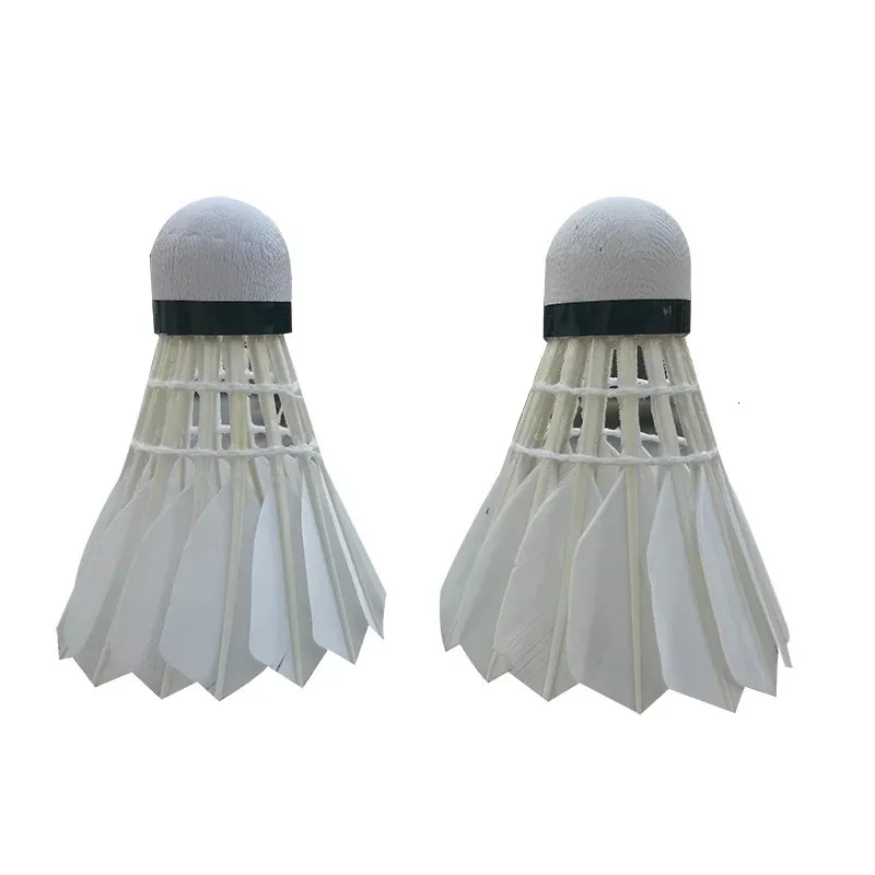 Badminton Shuttlecocks: Premium Goose Feather Birdies For Indoor ...