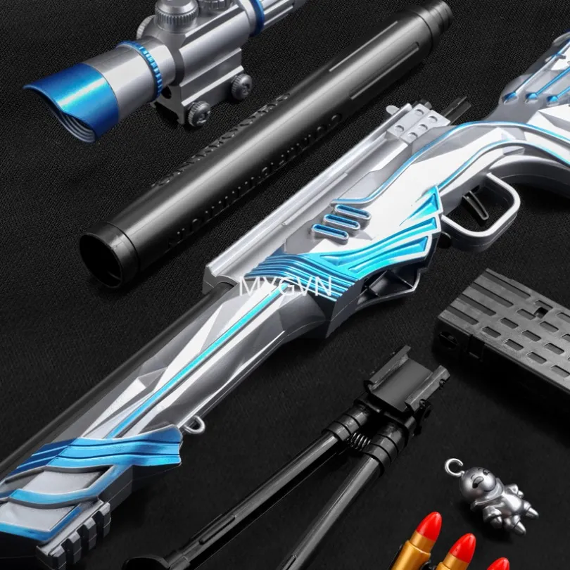 M24 Soft Bullet Shell Ejected Toy Soldier Gun Manual Foam Dart Blaster ...