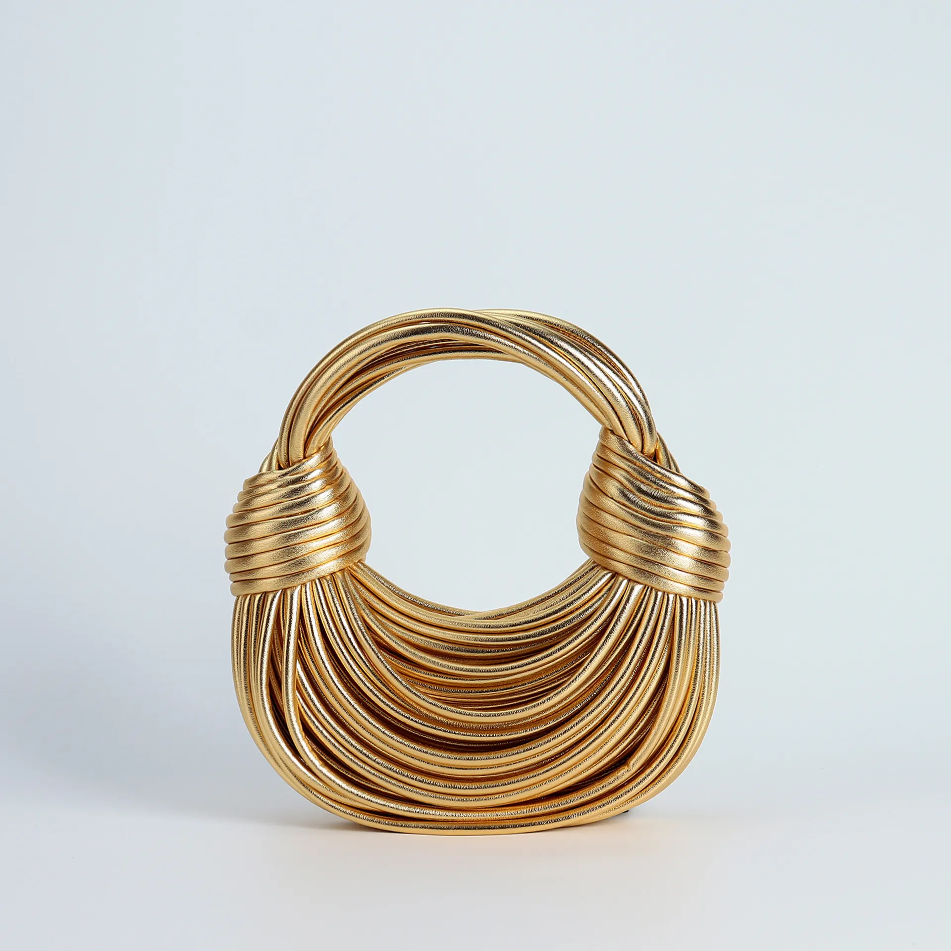 Exclusive Designer Handwoven Leather Evening Clutch Band: Genuine ...